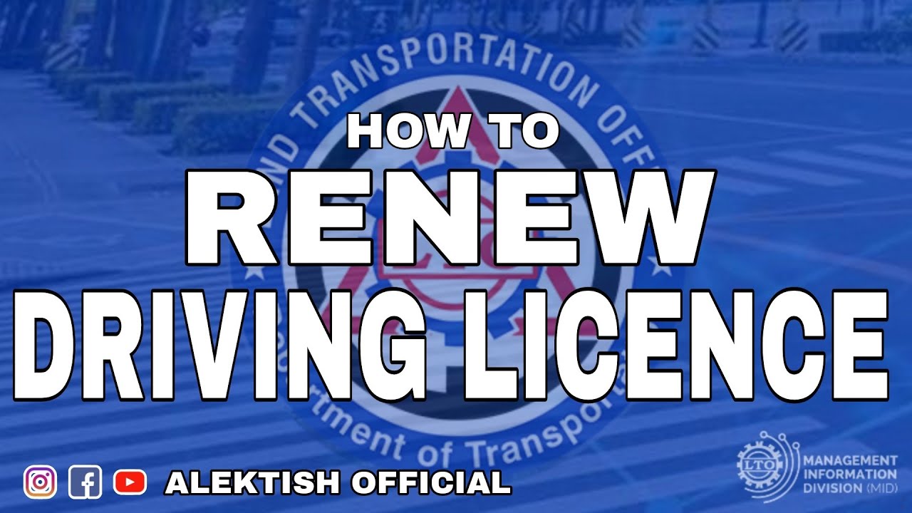 How to RENEW DRIVER'S LICENSE in LESS THAN 2 HOURS | LTO PORTAL | Walk ...
