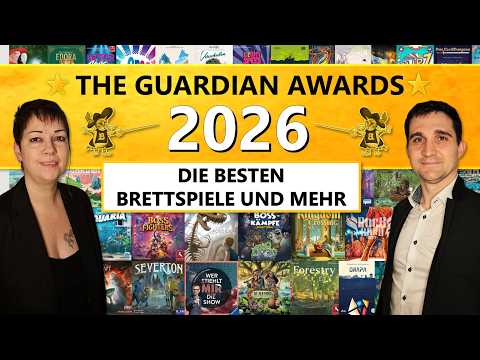 Die besten deutschen Brettspiele und mehr aus 2025 - Brettspiel Guardian Awards 2026