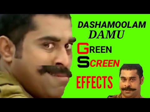 Dashamoolam Damu Green Screen Effects - YouTube