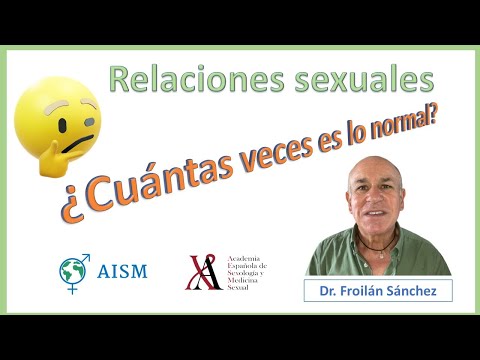 Relaciones sexuales. ¿Cuántas veces es lo normal?