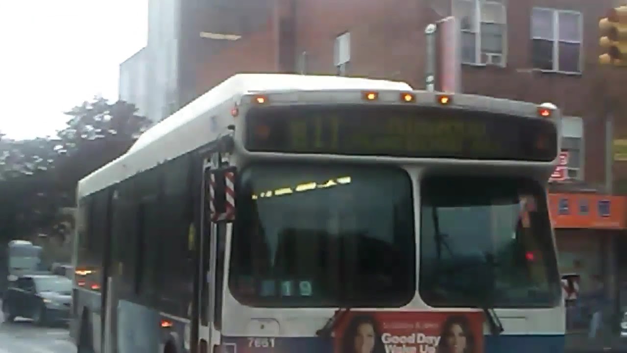 MTA New York City Bus: 2003 Orion VII CNG [#7661] B11 Bus at 50th ...