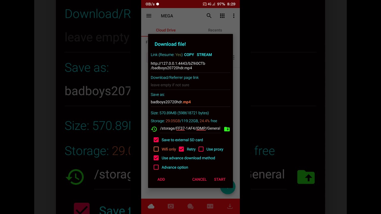 DOWNLOAD MEGA NZ FILES WITH IDM ON MOBILE, EASIEST WAY TO DOWNLOAD MEGA FILES - YouTube