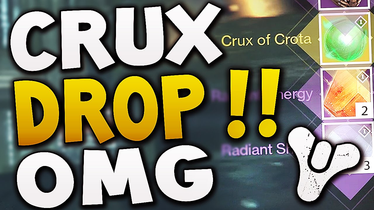 Destiny - CRUX OF CROTA DROP !!! - YouTube