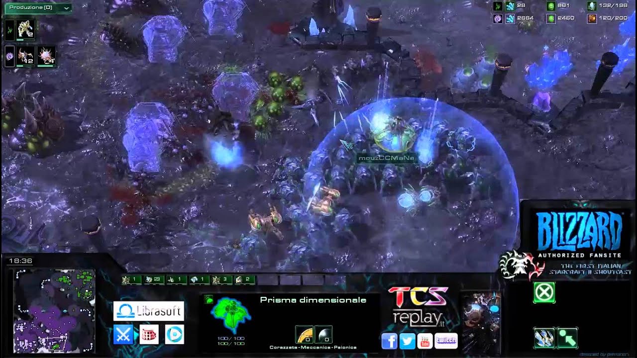 TCS #222: PvZ --- mana VS stephano -- Starcraft 2 - YouTube