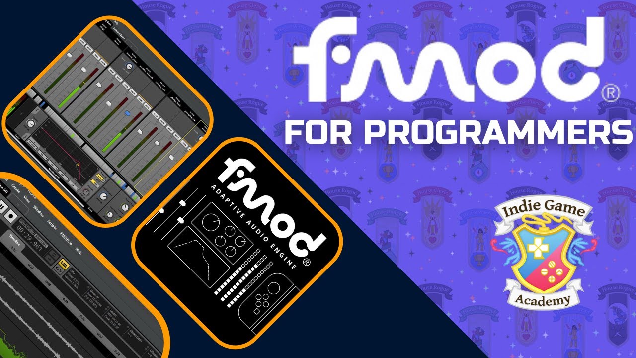 FMOD for Programmers - Indie Game Academy Lecture - YouTube