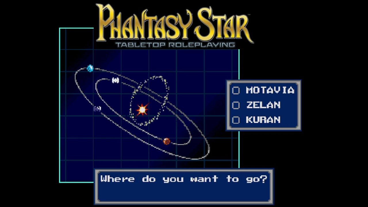 Phantasy Star TTRPG - Space Combat (Esper Genesis) - YouTube