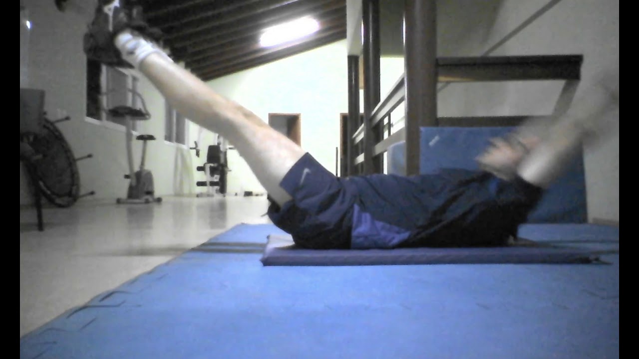 Abdominal Perna 45/ Com Braço Atrás - Fit Floor - YouTube