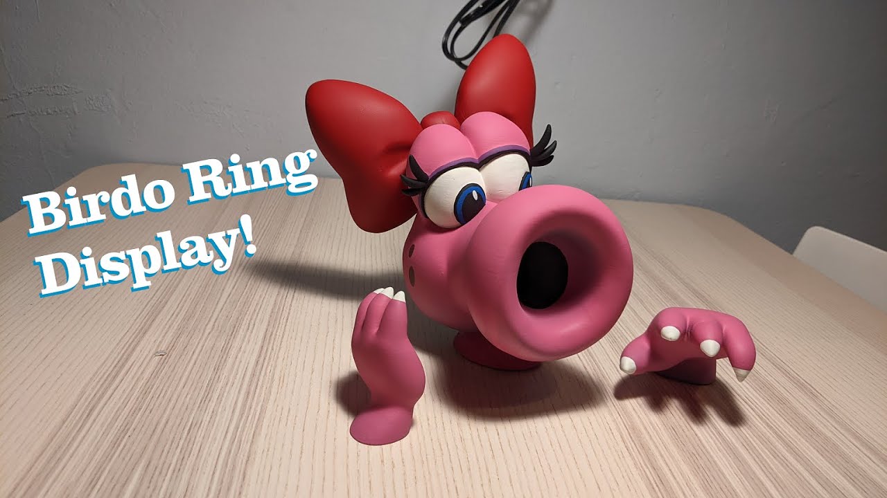 3D Printed Birdo Ring Display! #shorts #satisfying - YouTube