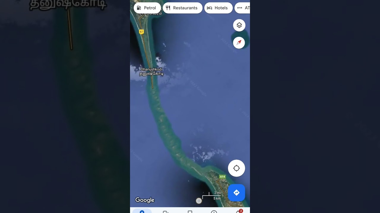 i found ram setu in Google map jai shree ram🙏🙏🙏 - YouTube