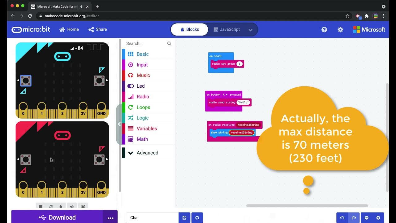 02. micro:bit - Radio Chat - YouTube