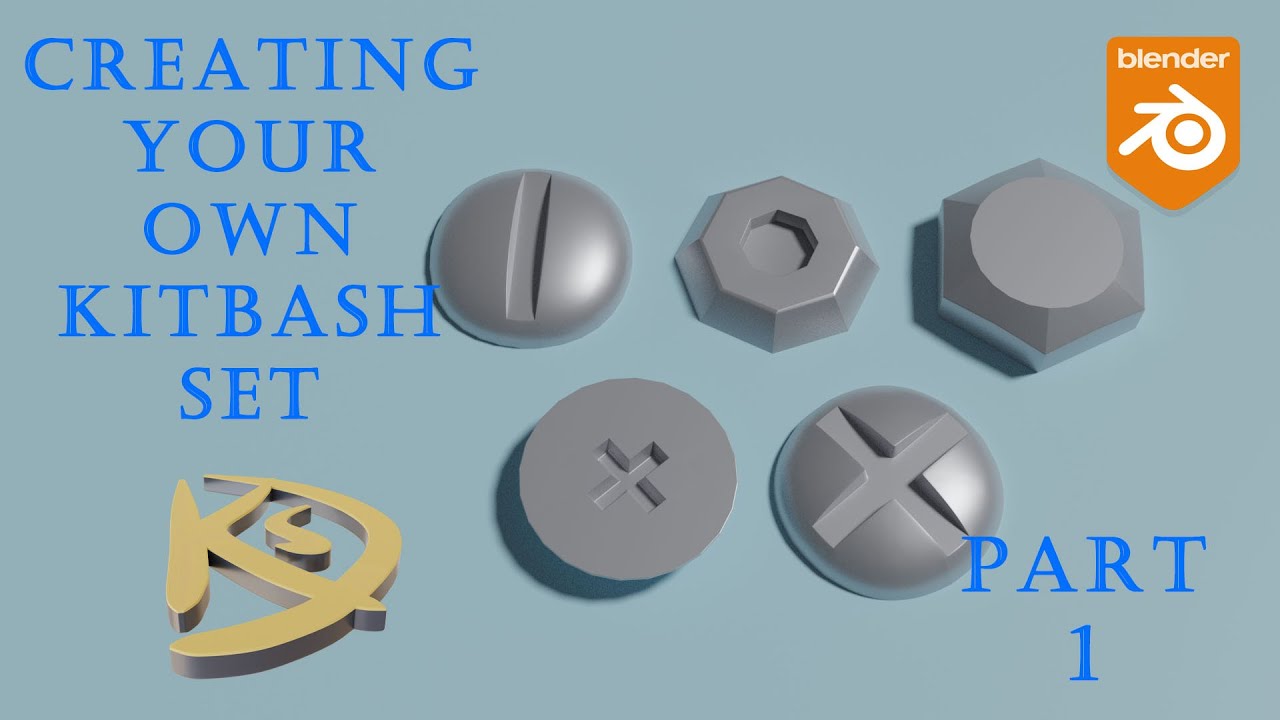 CREATE YOUR OWN KIT-BASH SET | BLENDER| | Timeleps | - YouTube