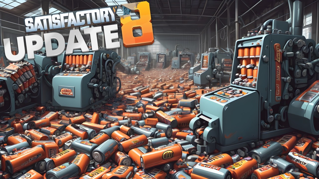 MY BATTERY PROBLEM IS GETTING OUT OF HAND!!! - Satisfactory Update 8 ...