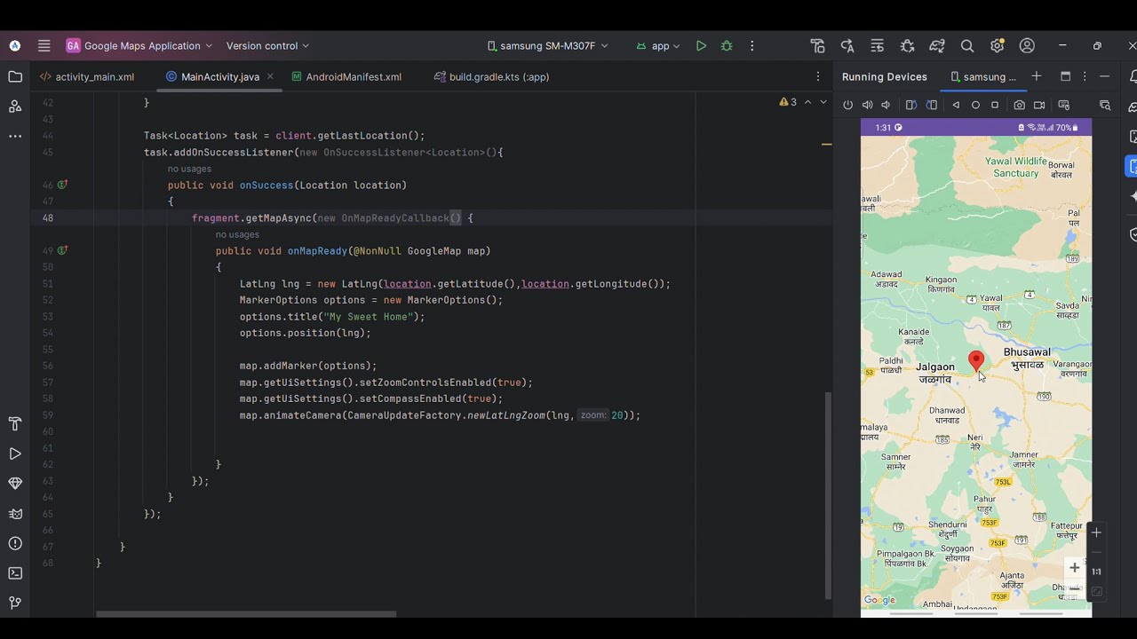 Simplest Way to Show Google Maps in Android app (Hindi Tutorial)| sabse aasan tarika |watch till ...
