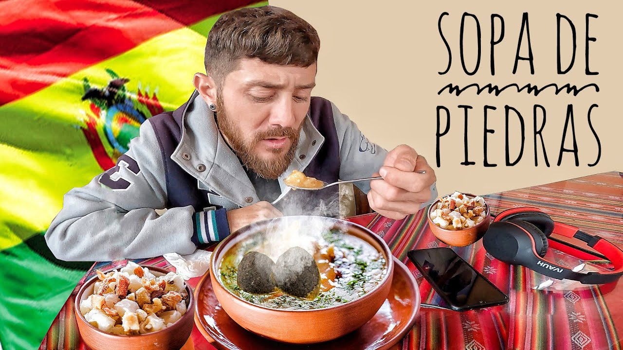 PRUEBO la KALAPURKA una SOPA con PIEDRA VOLCÁNICA Tradición Potisína 👌 ...