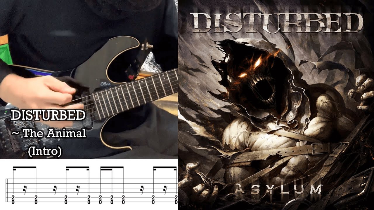 DISTURBED - The Animal - Intro (Covered by Kosuke) with TAB - YouTube