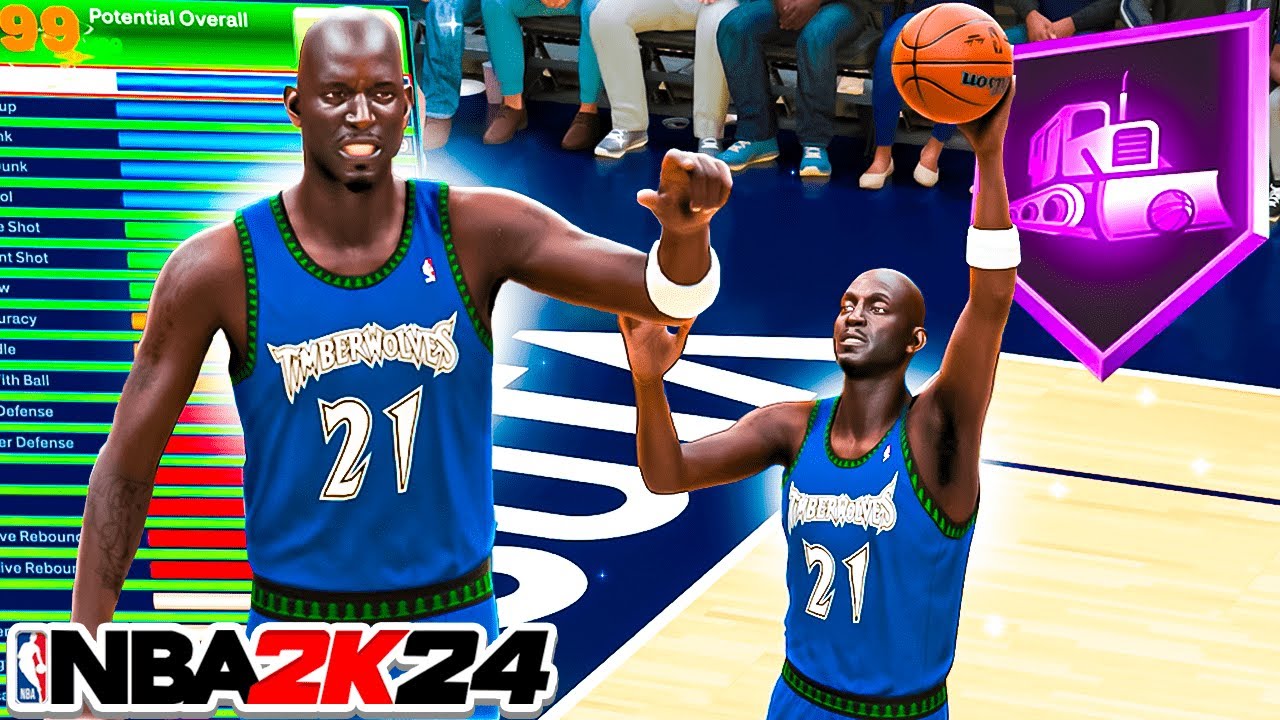 Crushing the Competition with the Best Kevin Garnett 'Rim Protector ...