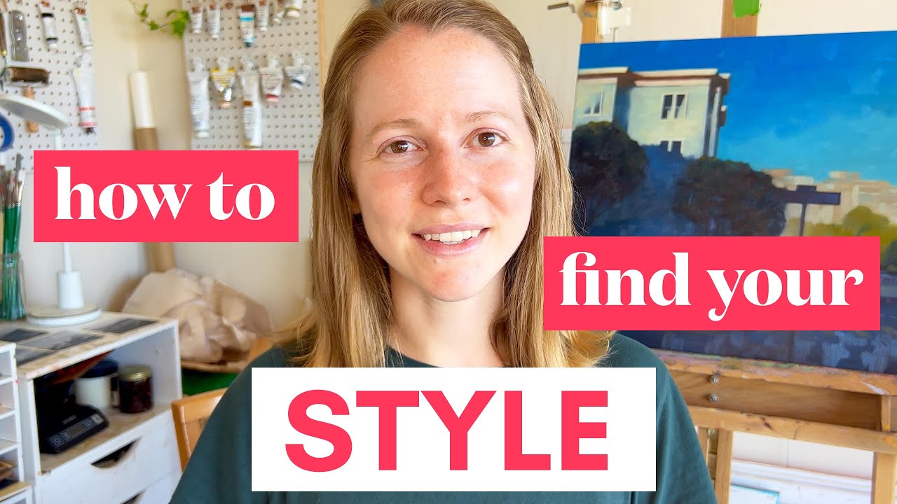 Finding your style in painting How I found my painting style - YouTube