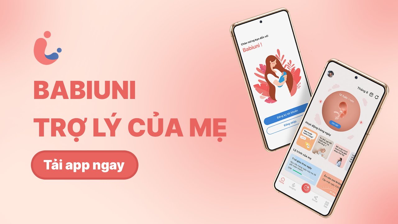 Giới thiệu ứng dụng Babiuni - Trợ lý của mẹ - YouTube