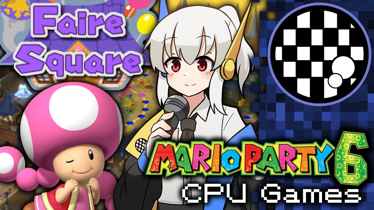 Mario Party 6 CPU Games | Faire Square - YouTube
