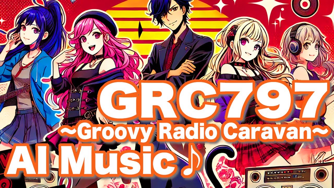 FM愛媛非公認Groovy Radio Caravan(AI Music) - YouTube