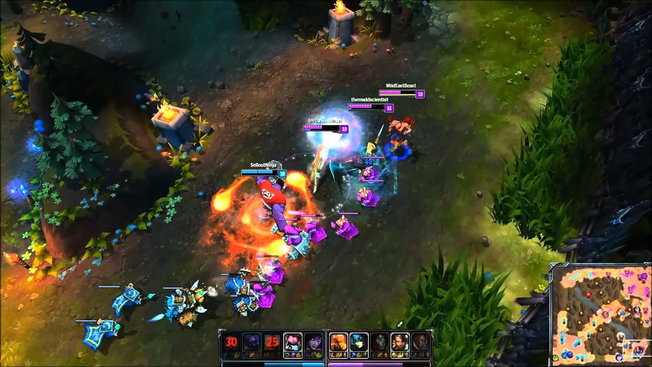 League of Legends: Longest Team Fight Ever - YouTube