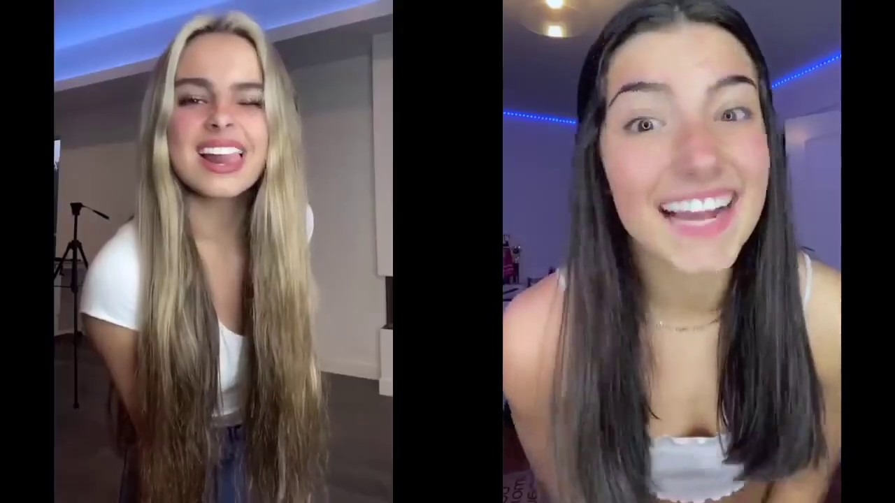 Charli D'amelio VS Addison Rae TikTok Compilation - YouTube