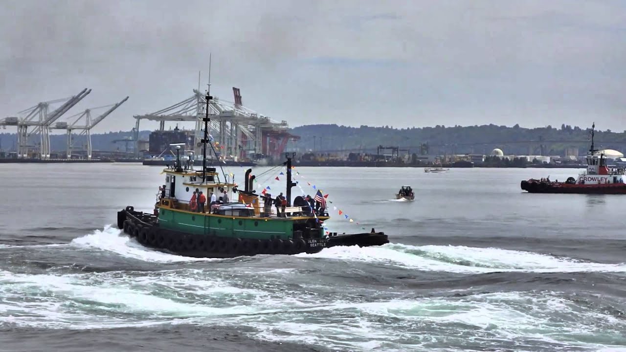 Tugboat Race May 11, 2013 - YouTube