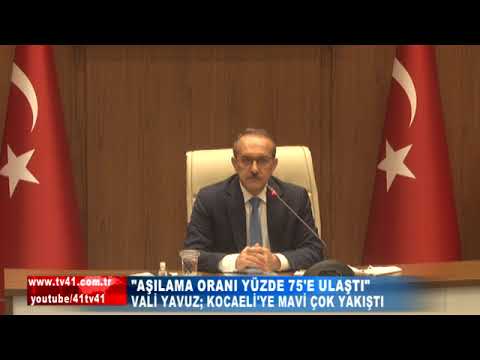 VALİ YAVUZ; KOCAELİ'YE MAVİ ÇOK YAKIŞTI
