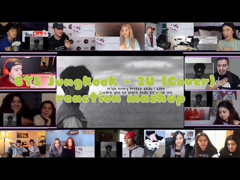 BTS Jungkook – 2U (Cover) ||  reaction mashup