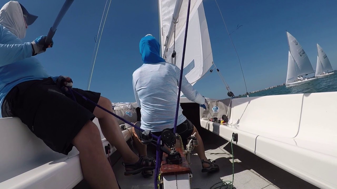 2019 Flying Scot Midwinters Challenger Race 4 - YouTube