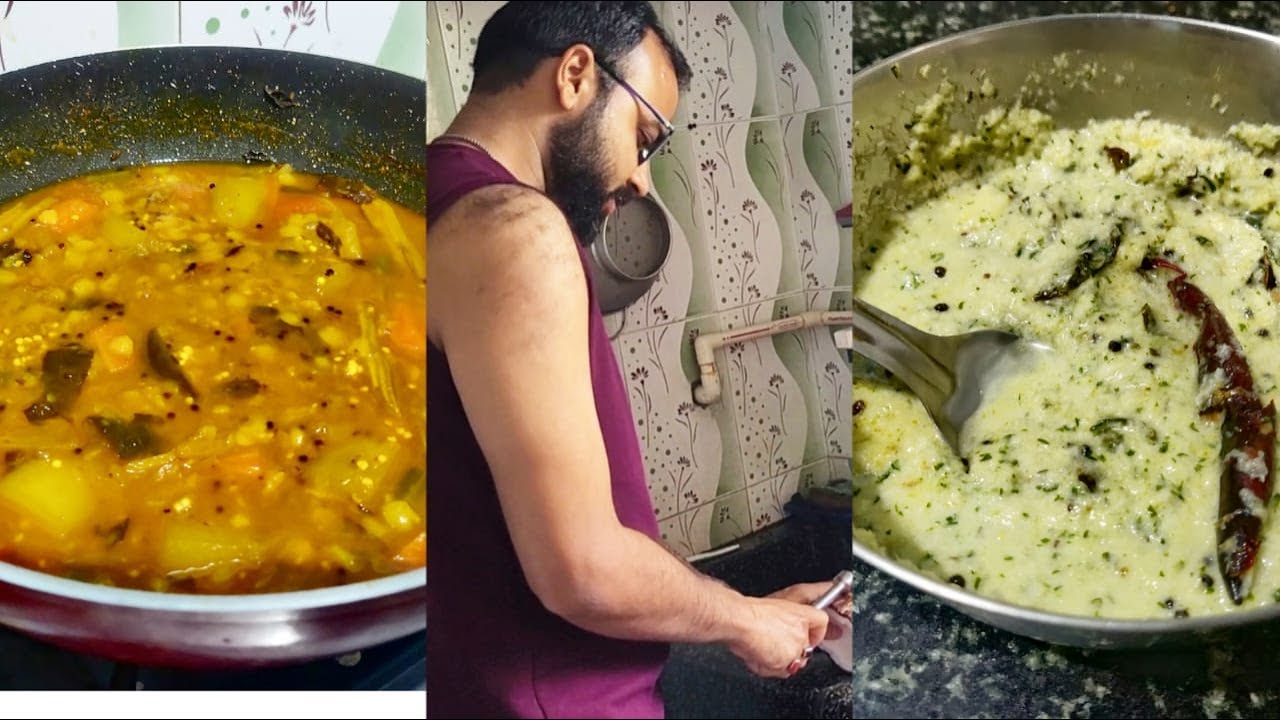 Aaj saradin khub boring katlo Tai dinner e banalam South Indian dish 😋😋 ...