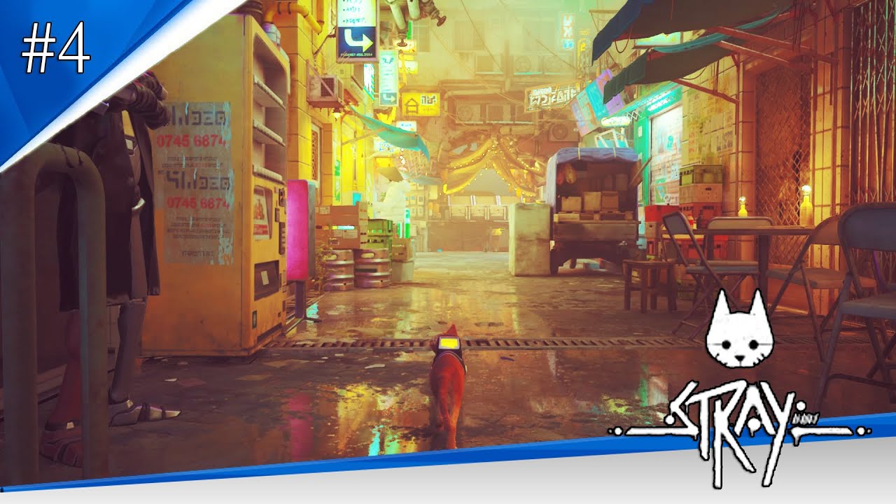 STRAY Gameplay Part 4 FULL GAME | 1080p HD PS4 | No Commentary - YouTube