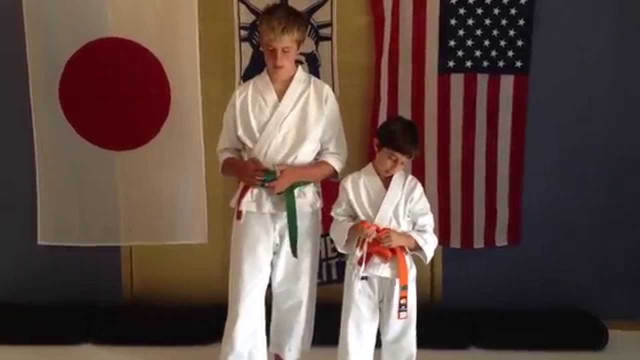 Karate Belt "Belt Origami" - Manhattan Beach Traditional Shotokan ...