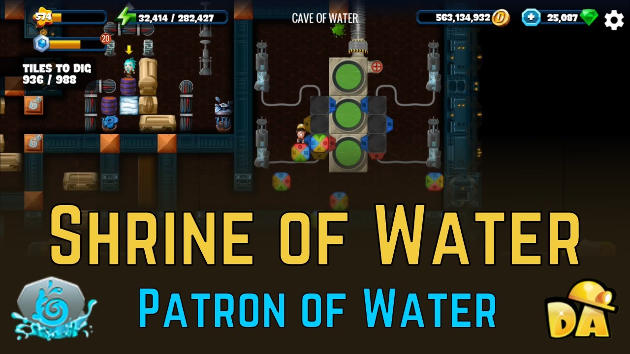 Shrine of Water - #10 Patron of Water - Diggy's Adventure - YouTube