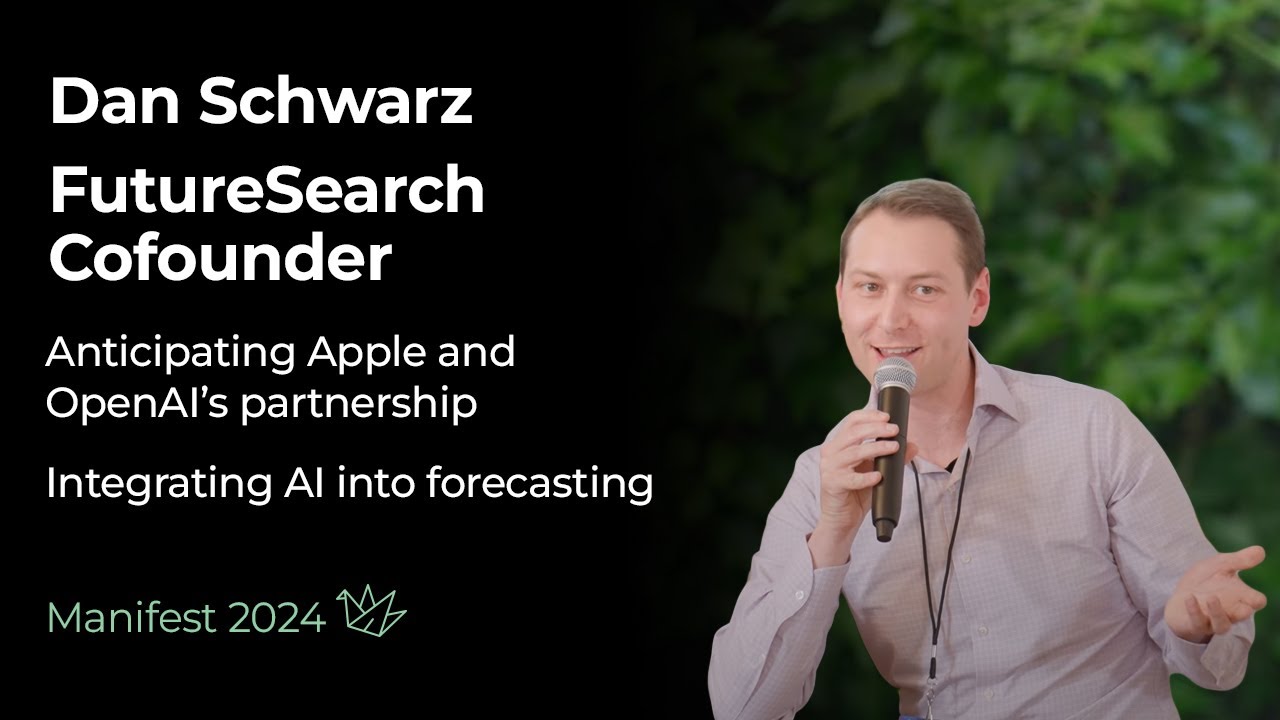FutureSearch: Integrating AI into Forecasting with Dan Schwarz - YouTube