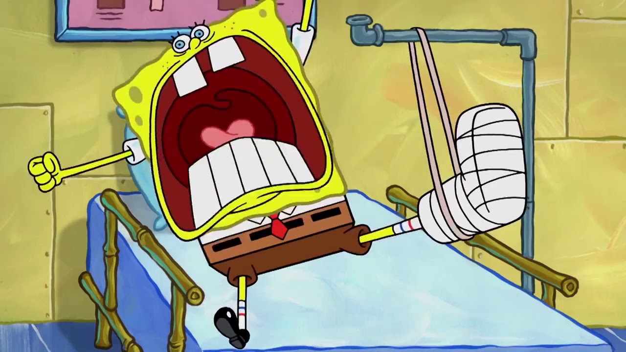 spongebob/_my leg! - YouTube