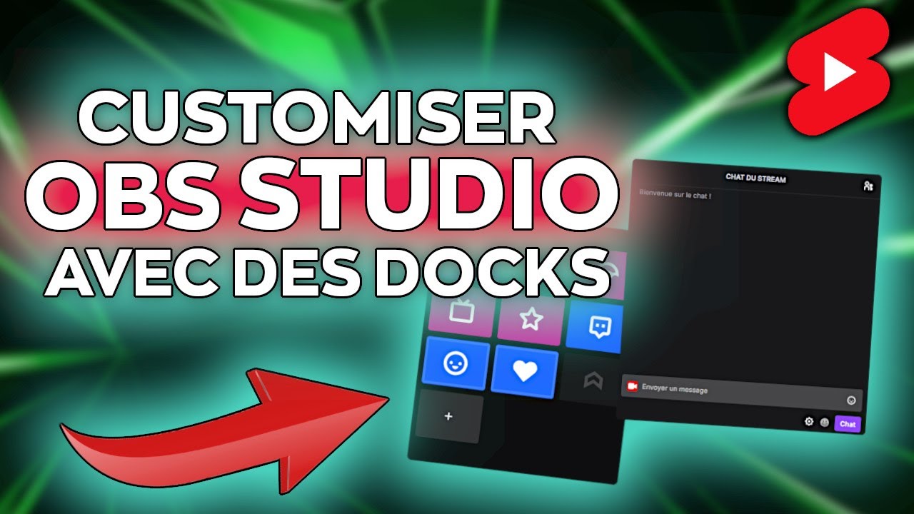 Customiser OBS Studio Avec Des Docks #shorts - YouTube