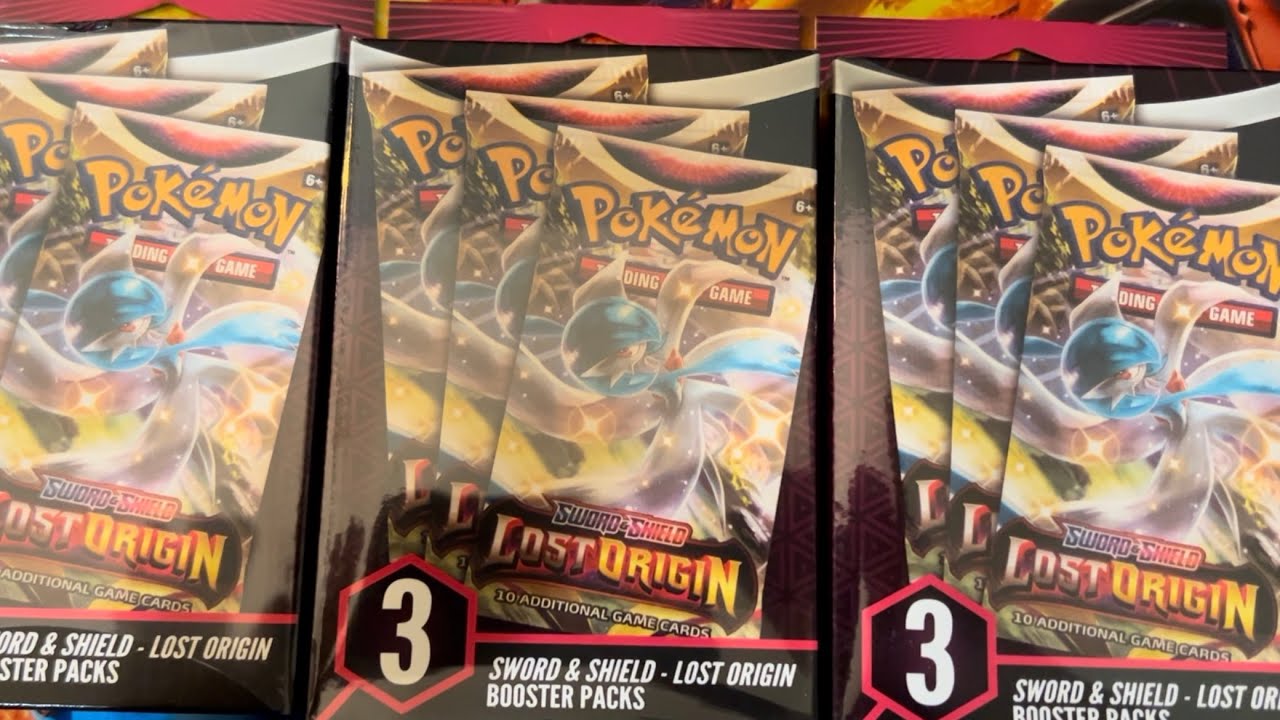 Lost Origin 3-packs! (Pokemon card opening) - YouTube