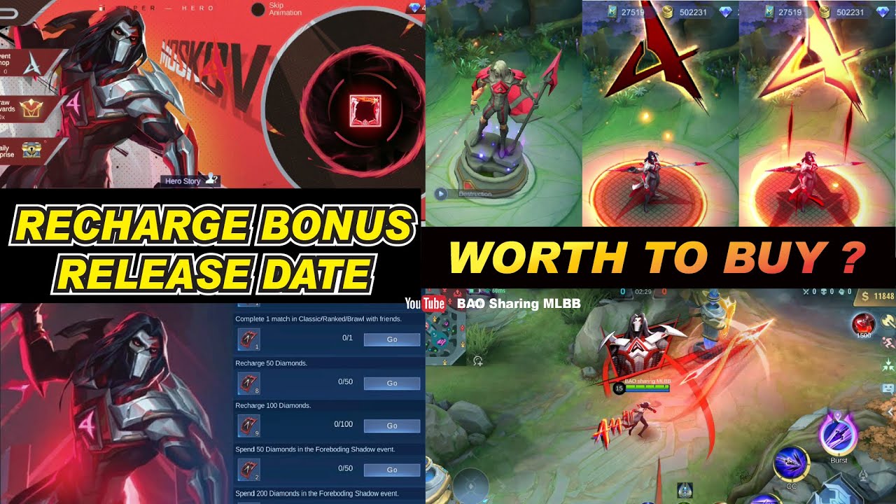 Moskov Abyss Skin Event RECHARGE BONUS Release date | Worth to buy ...