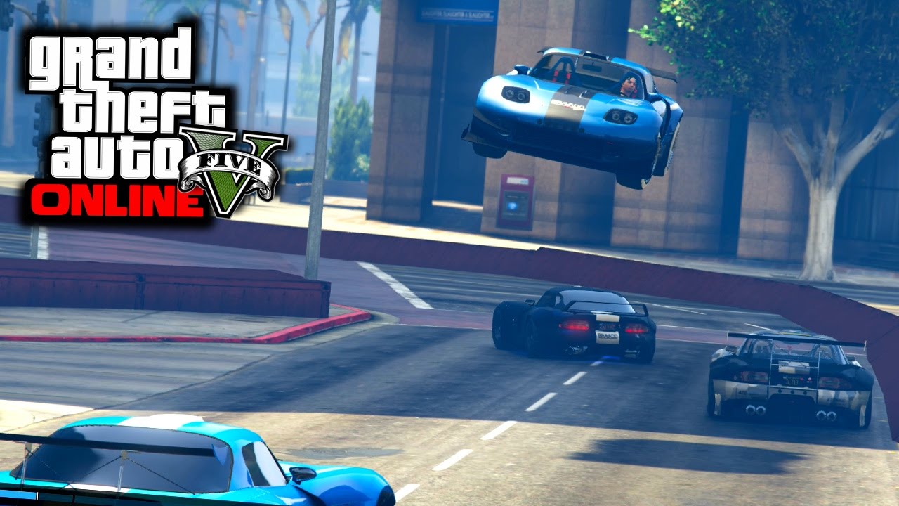 GTA 5 - Epic & Funny Racing Moments! (GTA V Online Racing) - YouTube