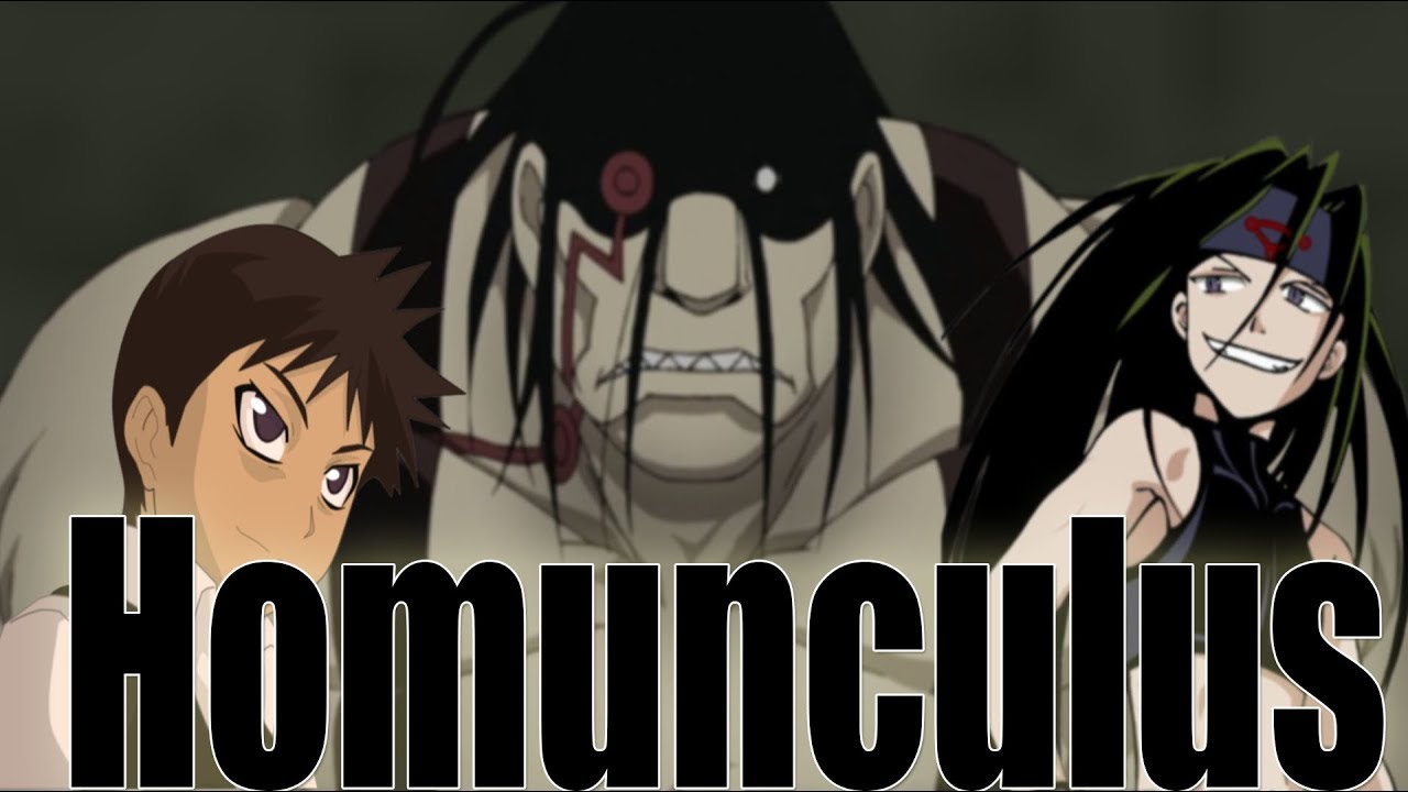 Saiba tudo sobre os Homunculus (FMA) - YouTube