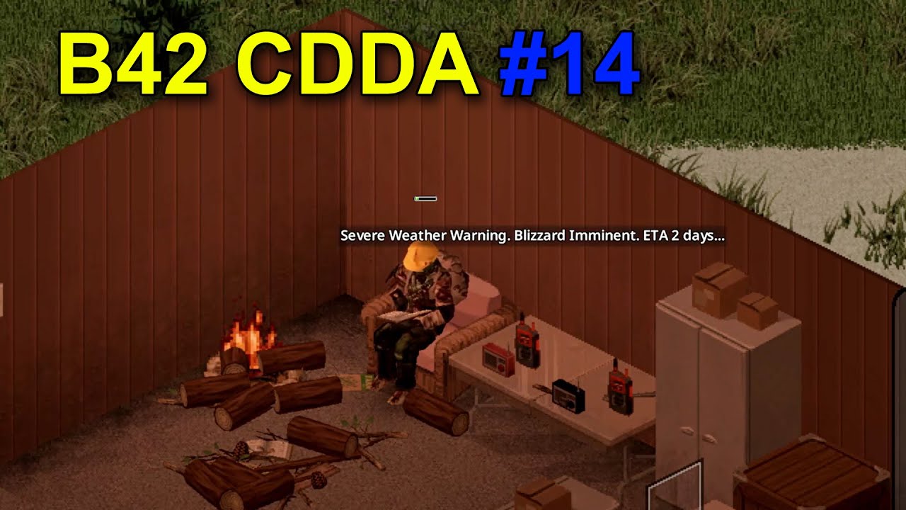 B42 Vanilla Project Zomboid CDDA Challenge #14 | Full Gameplay - YouTube