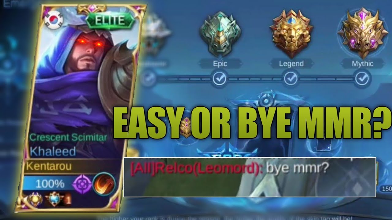 KHALEED EASY MMR WITH THIS EMBLEM? | Khaleed best build best build for ...