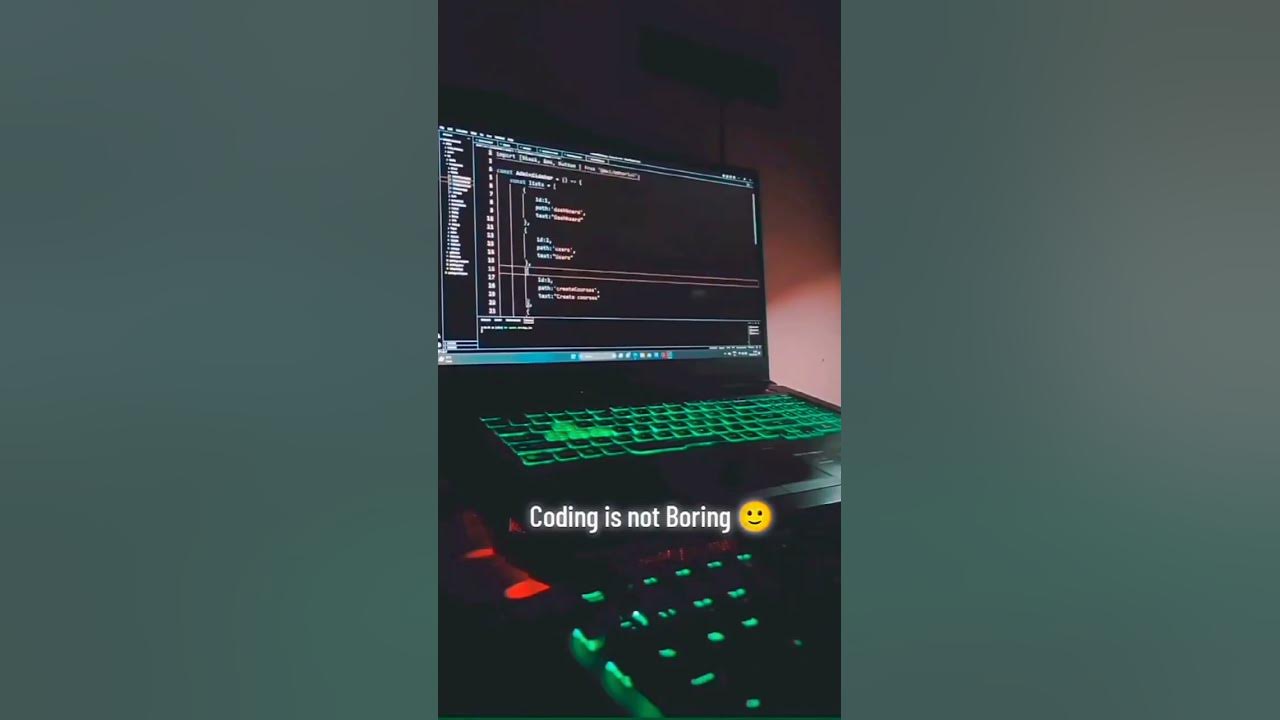 Coding is not Boring 😞 - YouTube