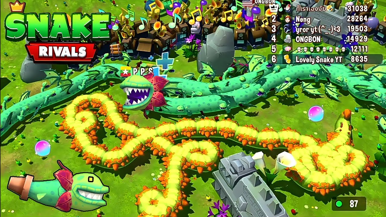 Snake Rivals : CHOMPER SNAKE! Zero To Hero - YouTube