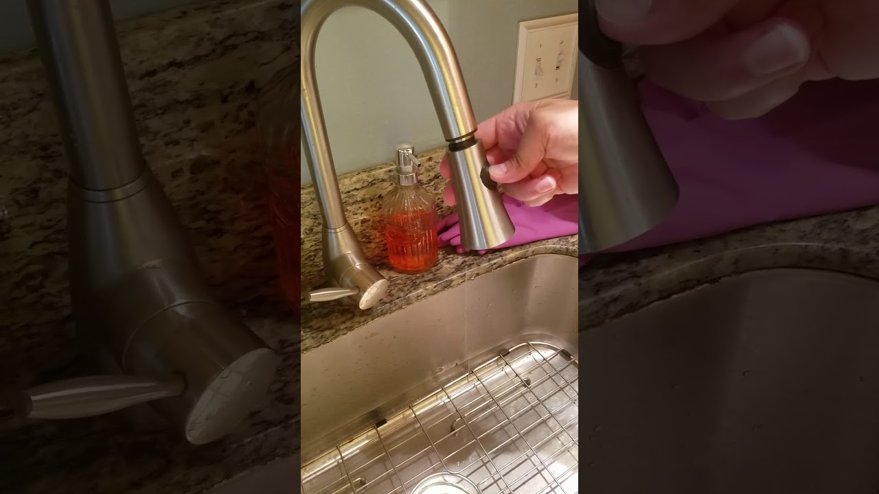 Broken faucet - YouTube
