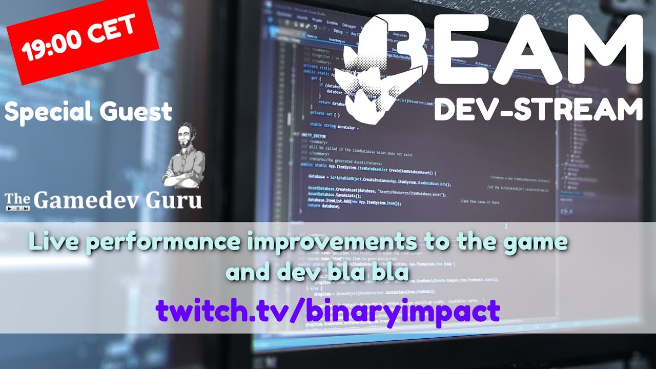 Unity Game Performance — Live Stream With Binary Impact - YouTube