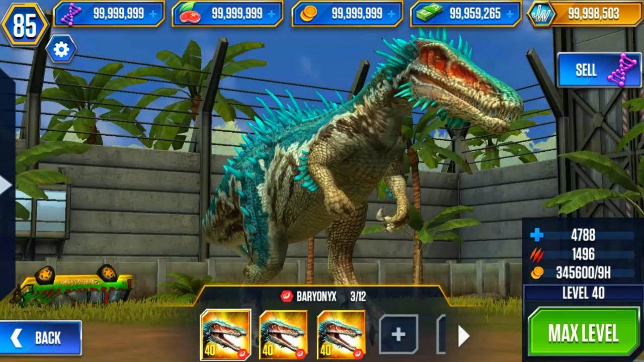 Baryonyx, Tapejalocephalus, Segnosuchus, Metriaphodon, Erliphosaurus ...