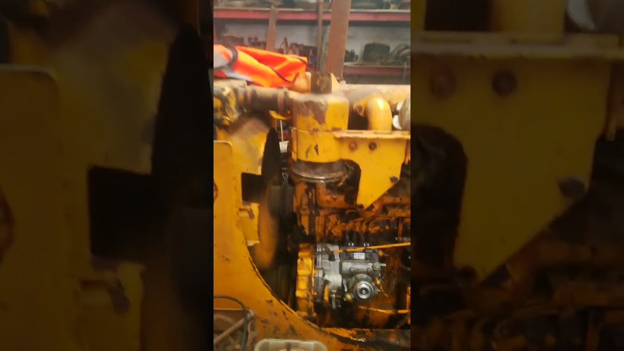 IHC Drott B100 first run after many years - YouTube