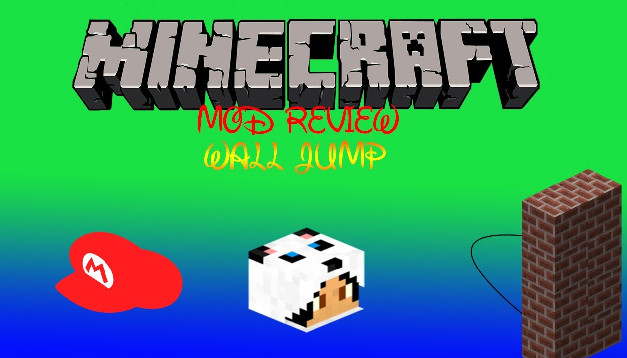 Minecraft - Wall Jump Mod - YouTube